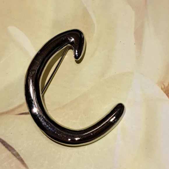 Jewelry | 31 C Initial Pin | Poshmark